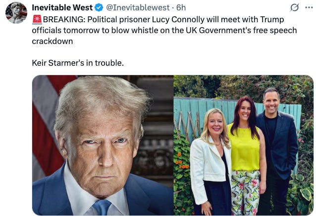 I was Keir Starmer's political prisoner, says Lucy Connolly after being ...