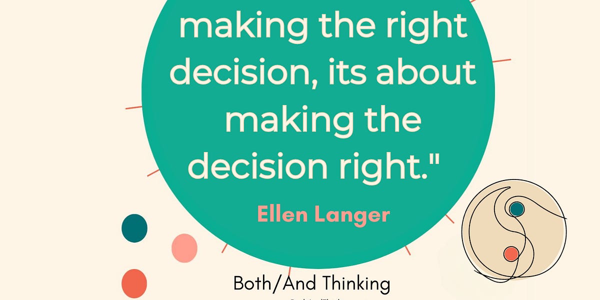 right and wrong decision