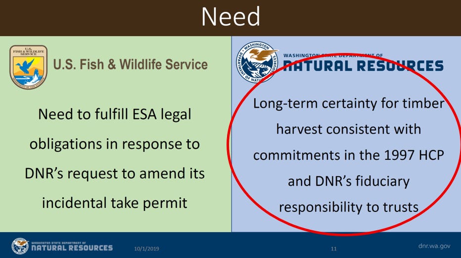Washington State DNR Timber Sale Update: First Half FY2026 Analysis
