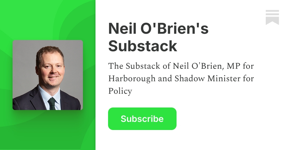 Neil O'Brien's Substack | Substack