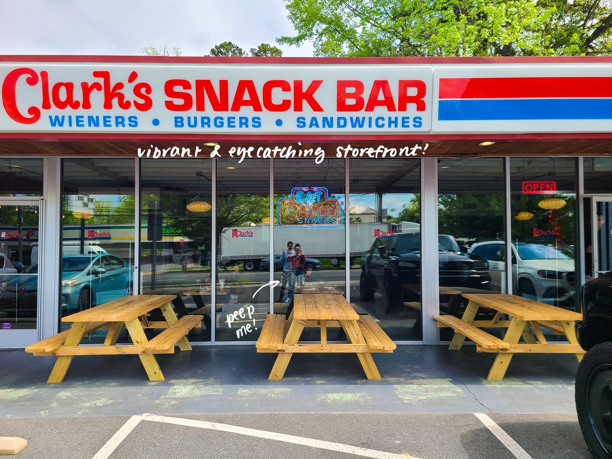 Clark's Snack Bar - by Catherine - CATHZINE