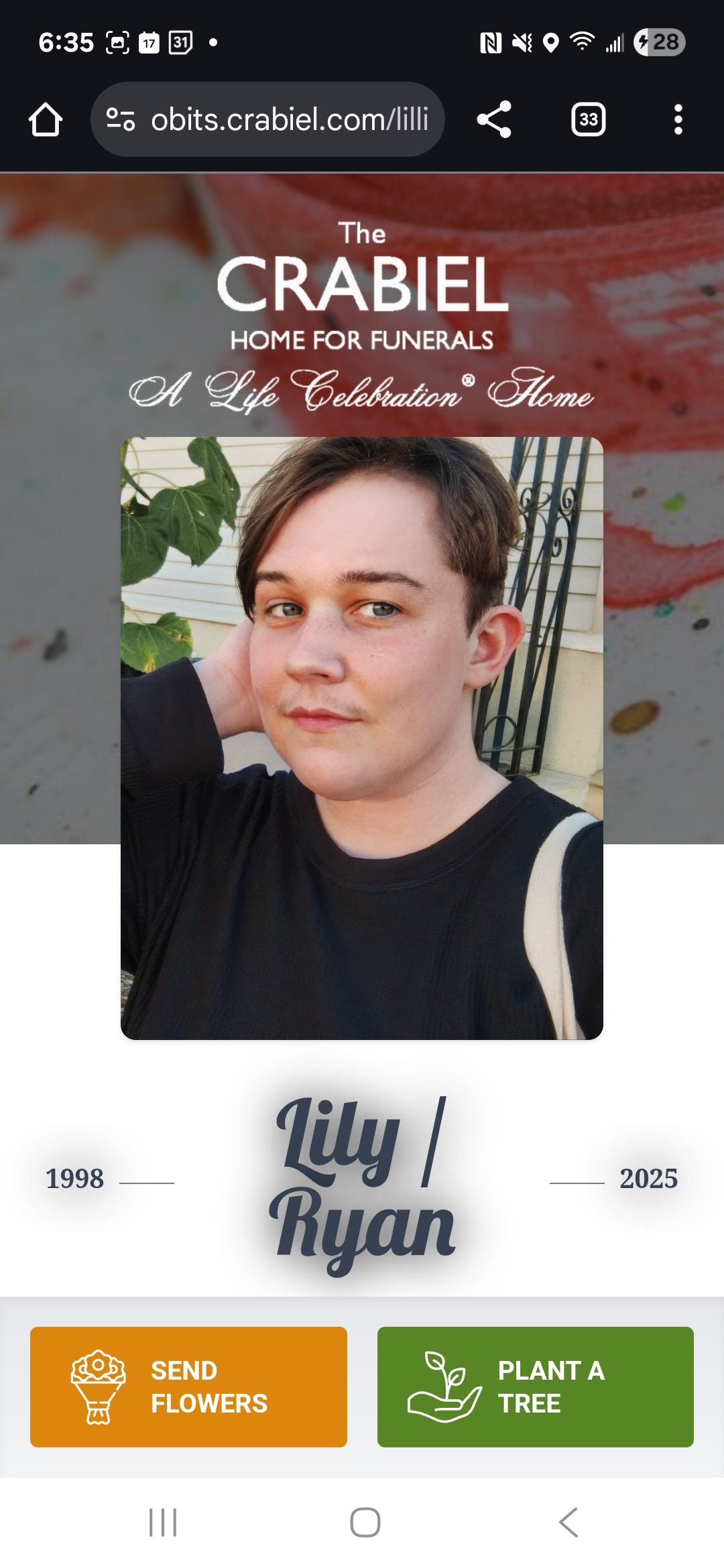 Dead Names Entry #53: Lillian "Ryan" Smith Mullen