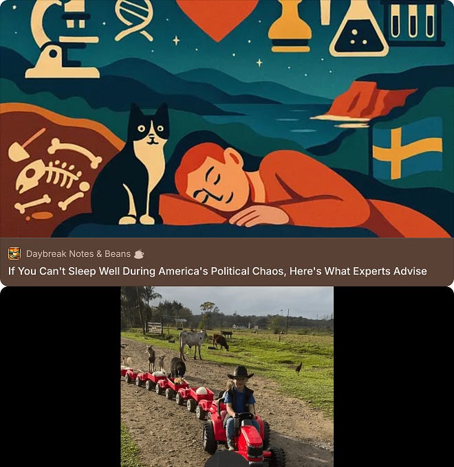 Alexander Verbeek (@theplanet): "At Daybreak Notes & Beans we celebrate ...