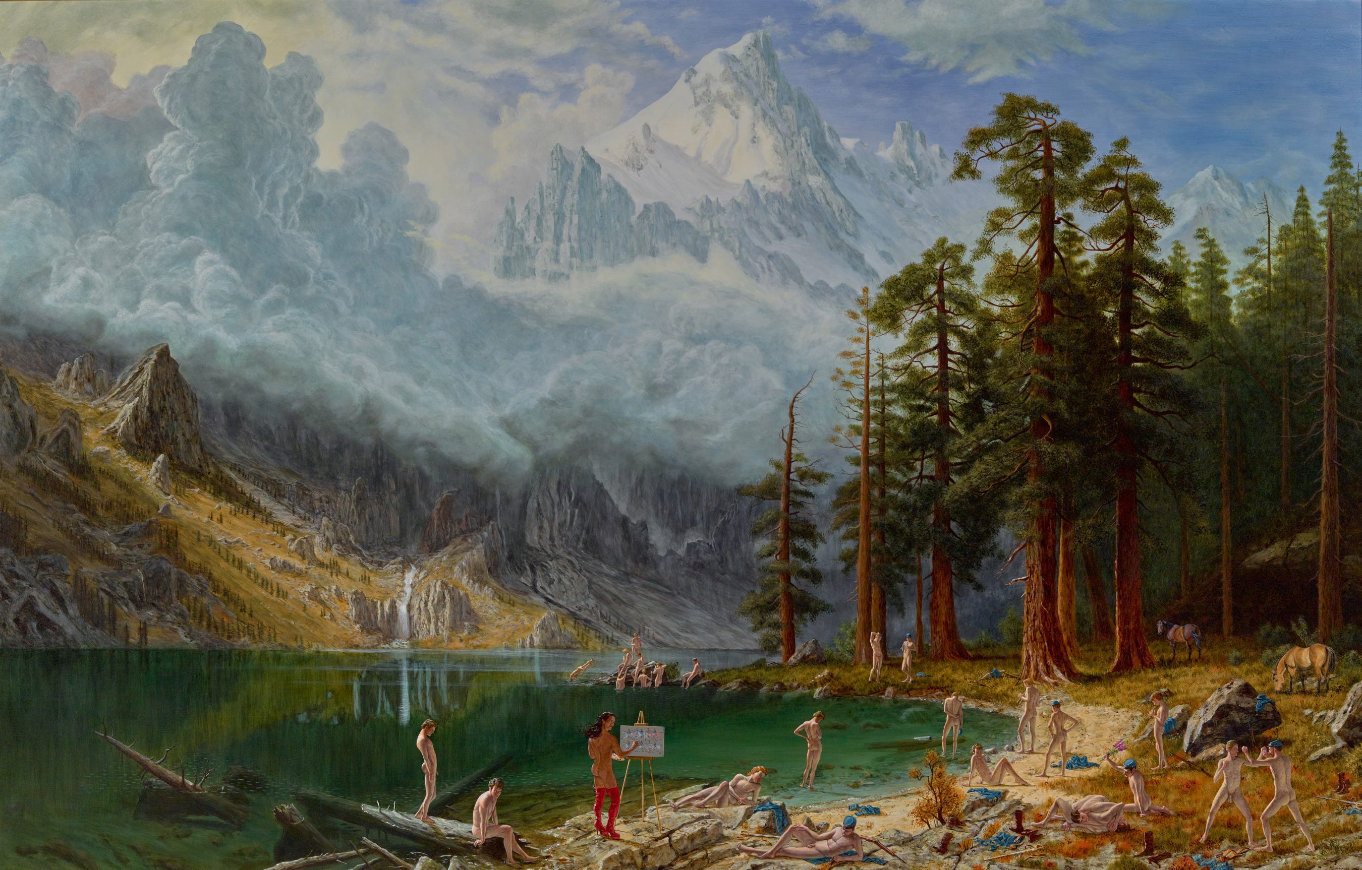 Kent Monkman & Her Red Bottoms - by F. Ichiro Gifford
