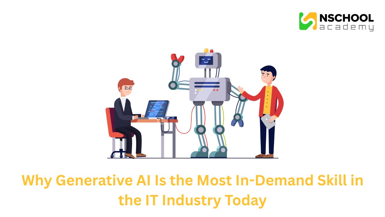 Why Gen AI Is the Most In-Demand Skill in the IT Industry Today