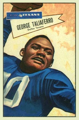 George Taliaferro: Army Draftee, and NFL's First Black Draftee and ...