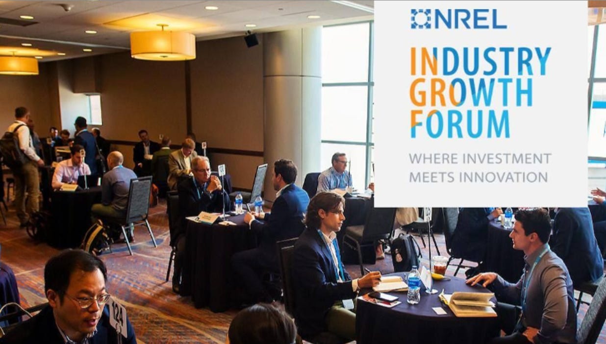 NREL Industry Growth Forum 2025 Notes