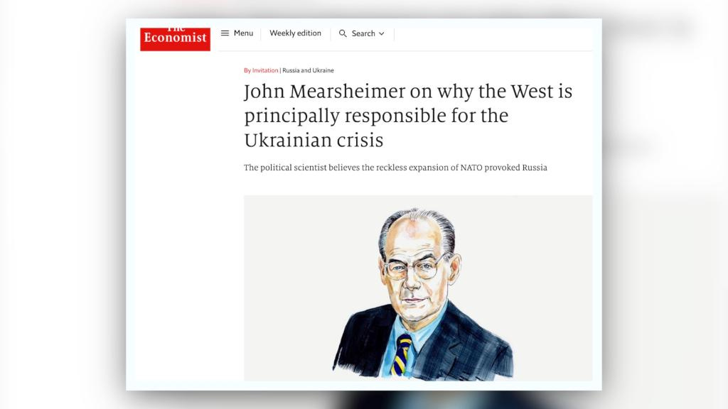 Why Mearsheimer is wrong - by Lionel Page