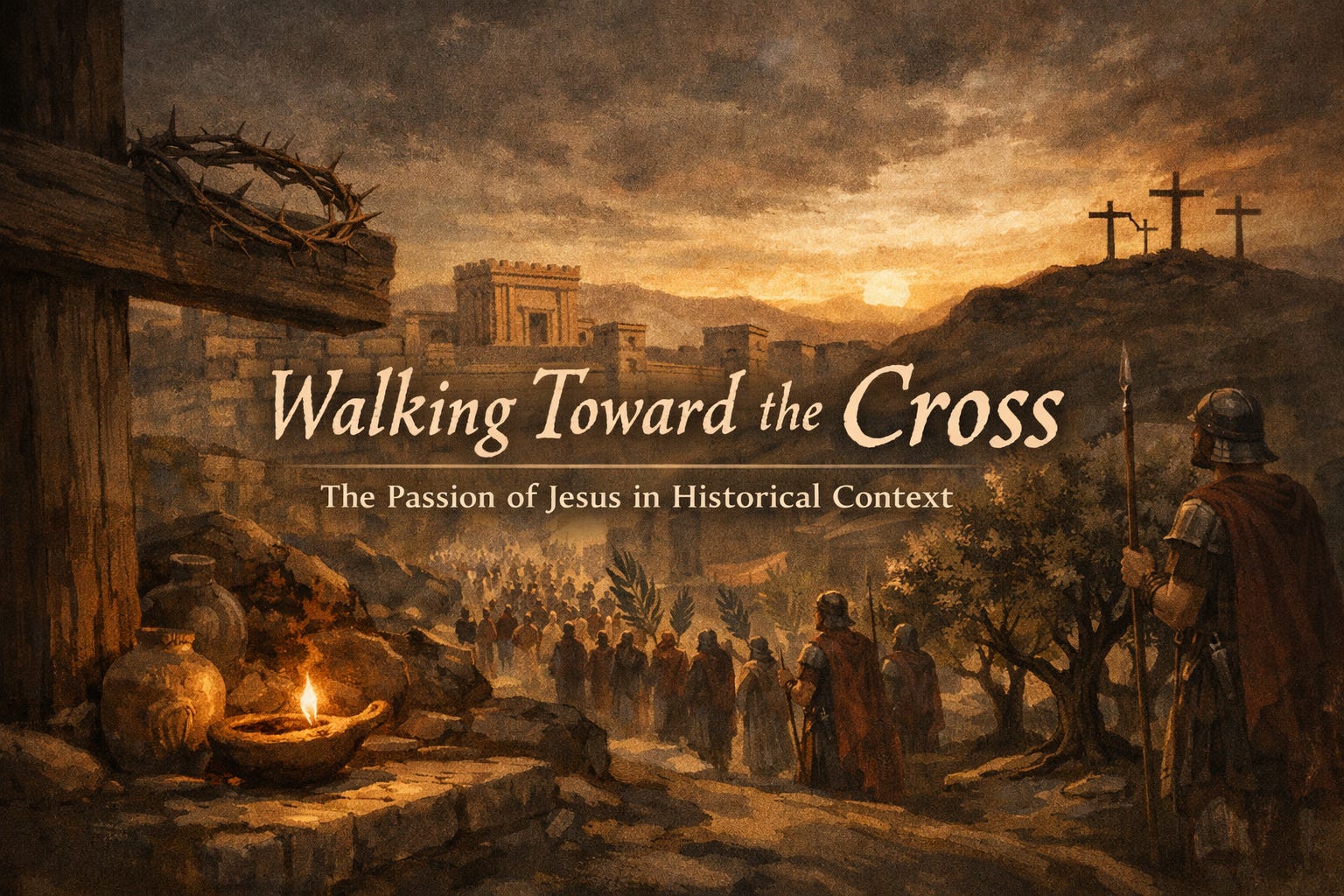 Walking Toward the Cross - by Kayla Combs - By Still Waters