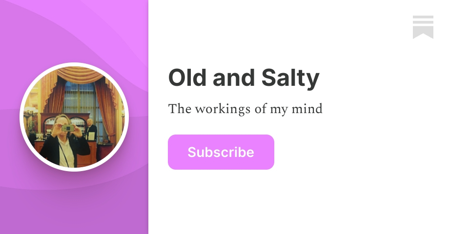 Old and Salty | DK Howe | Substack