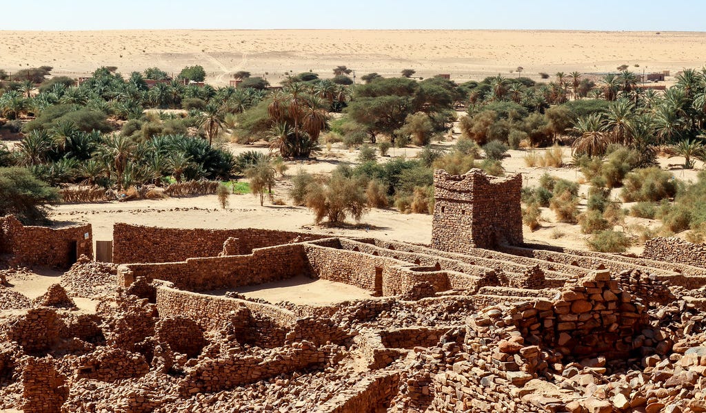A history of the south-western Saharan towns of Tichitt, Walata, Wadan ...