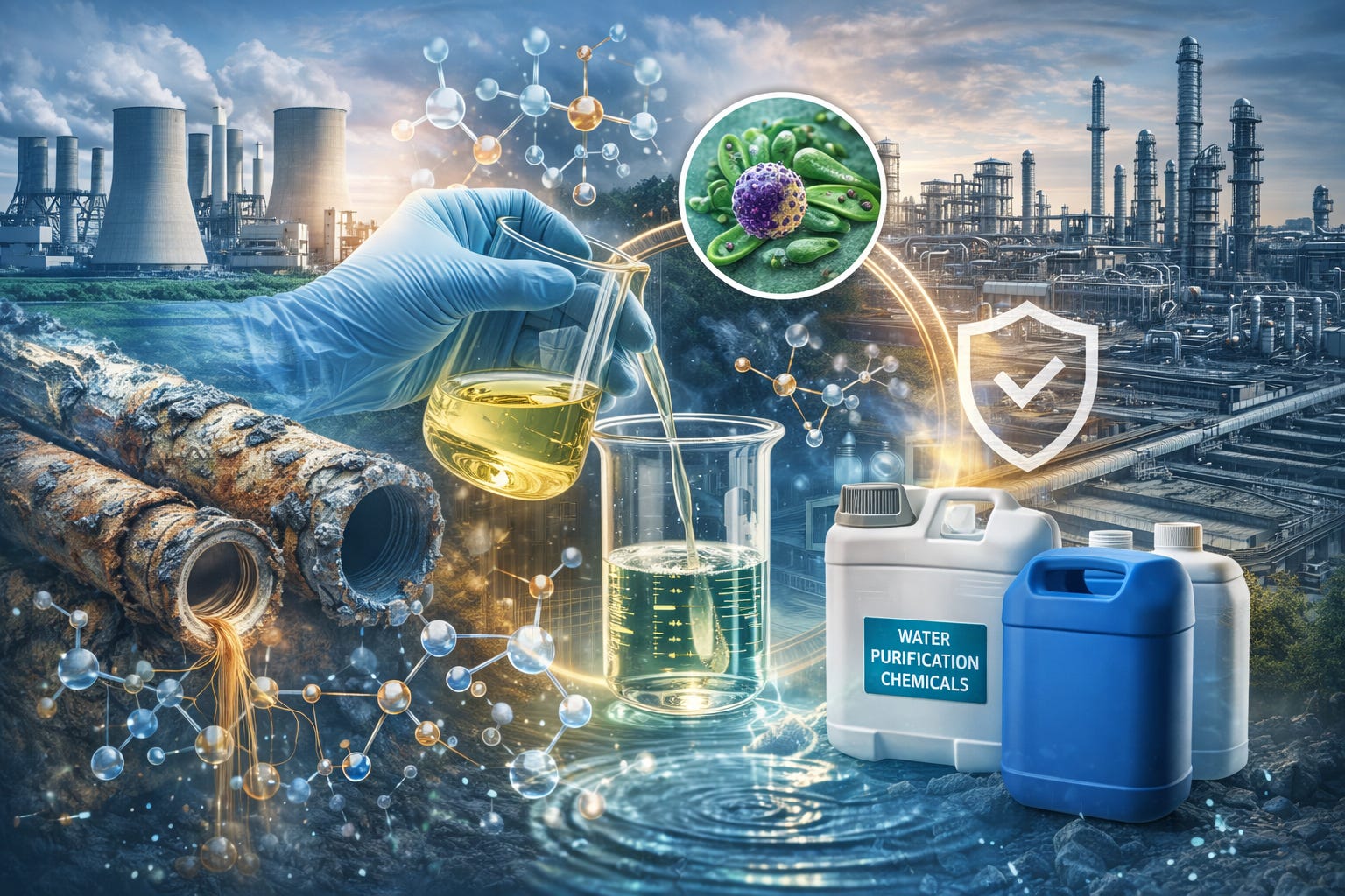 How Water Treatment Chemicals Manufacturers Support Power Plants ...
