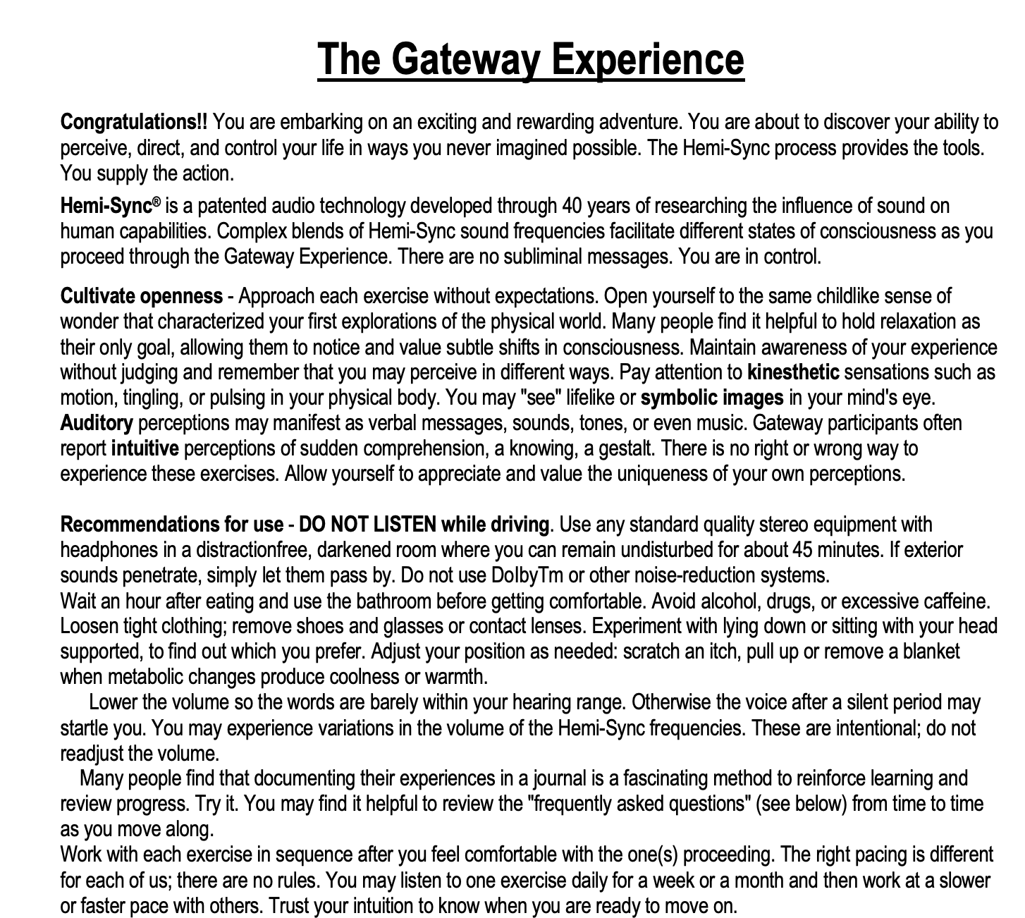 The Gateway tapes - by Robin Westenra - Seemorerocks