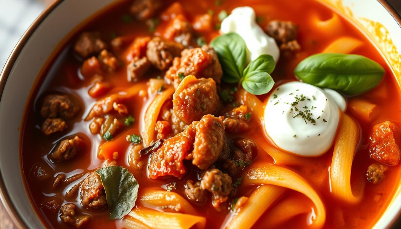 Lasagna Soup: A Deconstructed Comfort Revival.