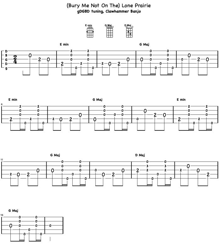 "Lone Prairie": A lesson in simple perfection (clawhammer and ...