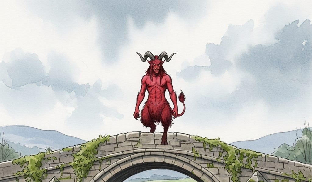 The Demon at the Bridge - by Bedtime Rhymes