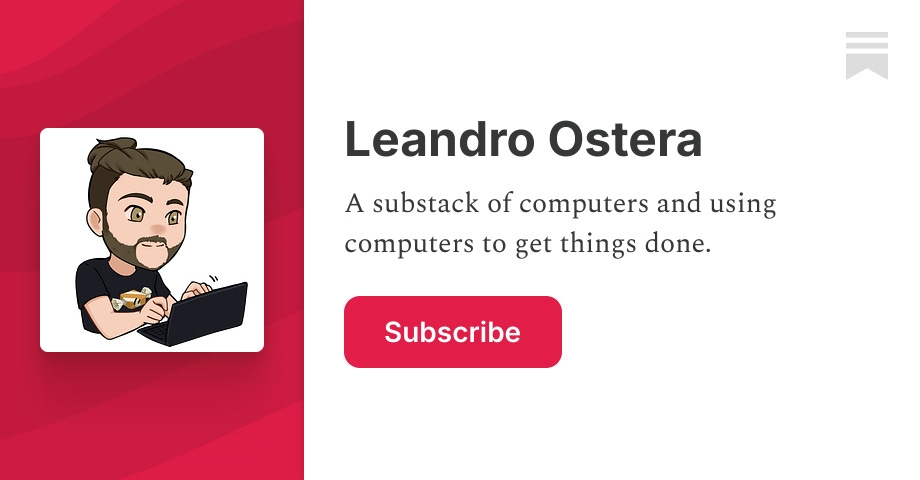 Leandro Ostera | Substack