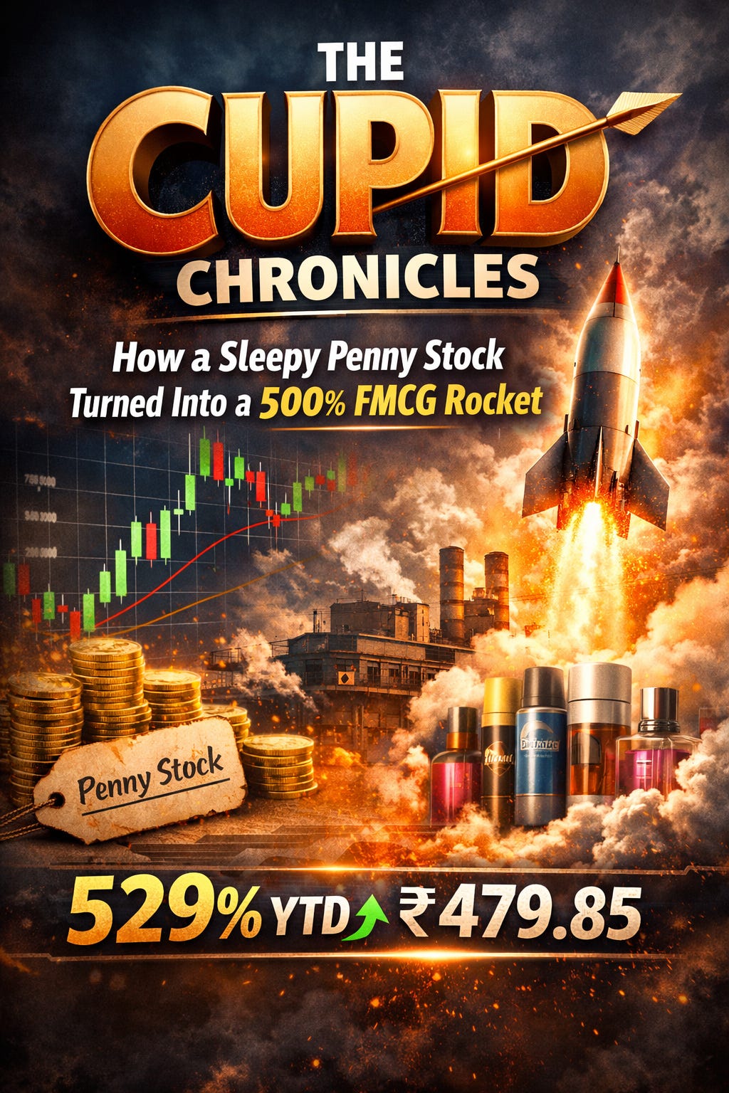 Cupid Ltd: 529% YTD Returns : The FMCG Pivot That Changed Everything!