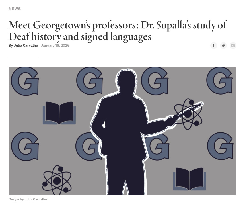 Meet Georgetown’s professors: Dr. Supalla’s study of Deaf history and ...