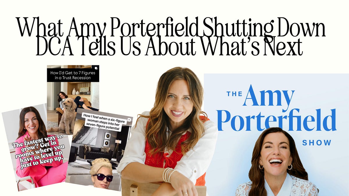When OGs Move On: What Amy Porterfield Shutting Down Digital Course ...