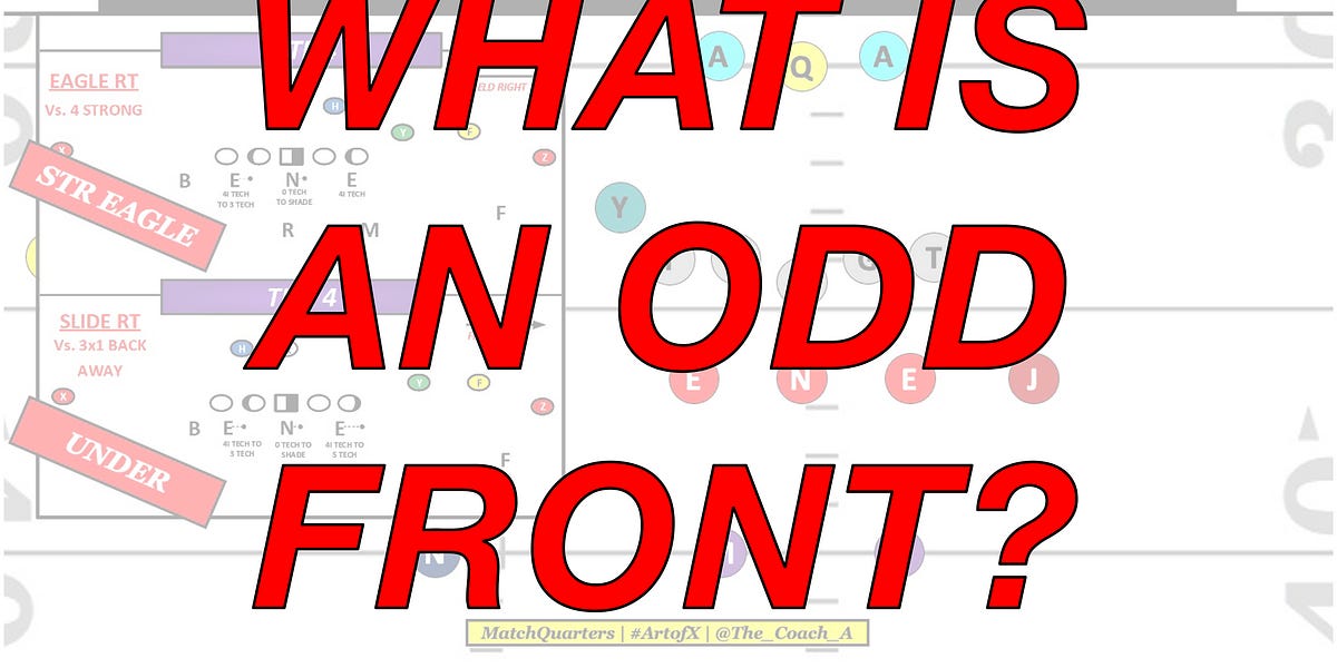 What is an Odd Front? - MatchQuarters by Cody Alexander