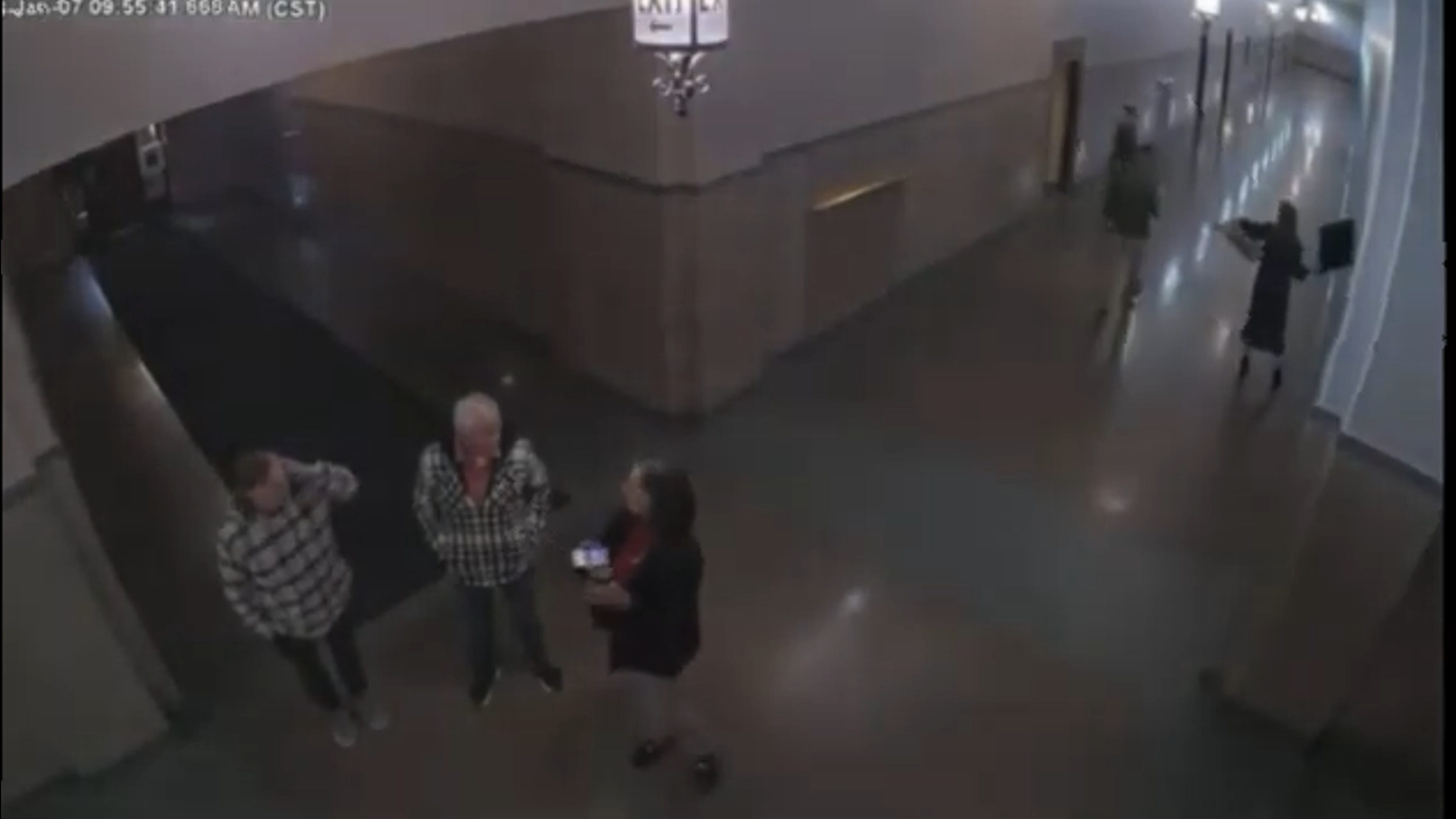 Nebraska Senator Machaela Cavanaugh Caught on Capitol Security Footage ...
