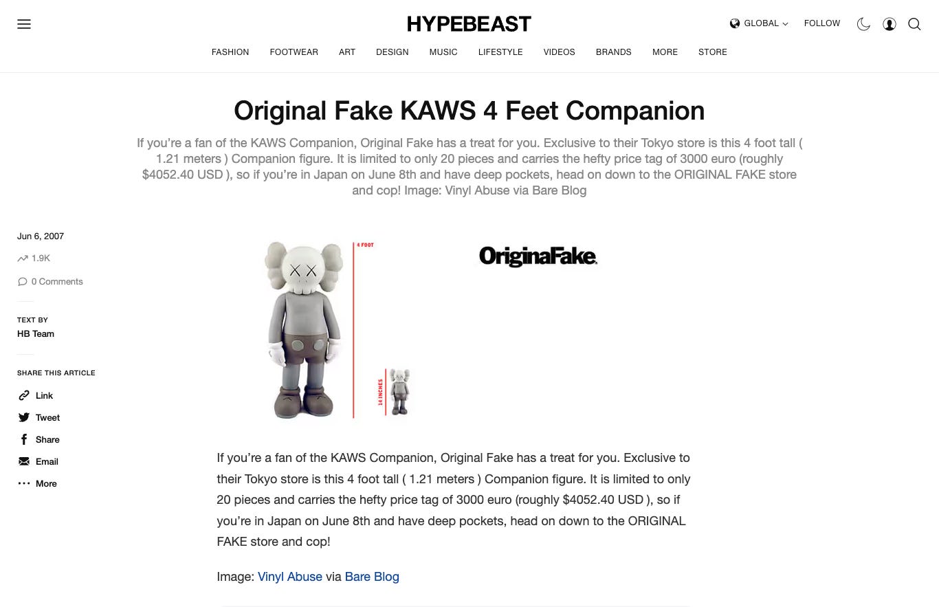 Kaws and the rise of Artepreneur - by Shagun Singh