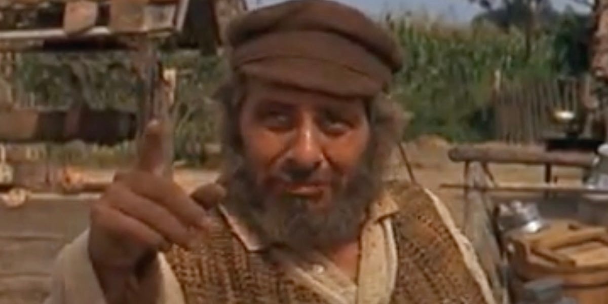 How Tevye in ‘Fidler on the Roof’ Had Honest Talks With God, and Why I ...