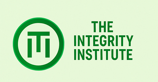 The Integrity Institute | Bryce Edwards | Substack