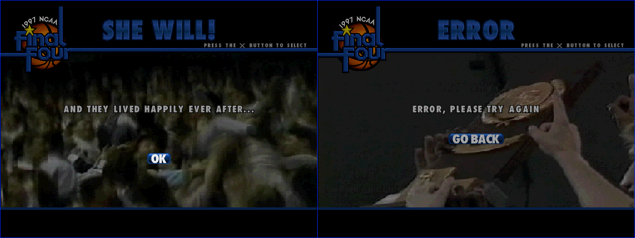 Under the microscope: NCAA Basketball Final Four 97 (PlayStation)