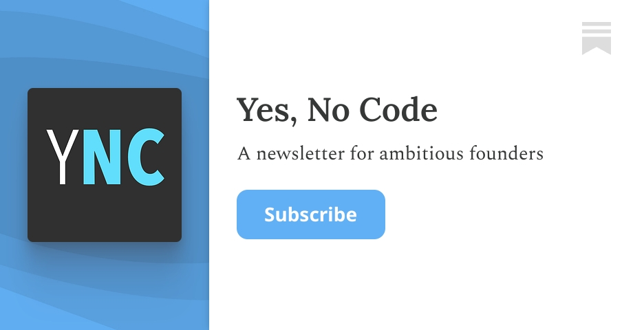 Yes, No Code | Simão Freitas | Substack