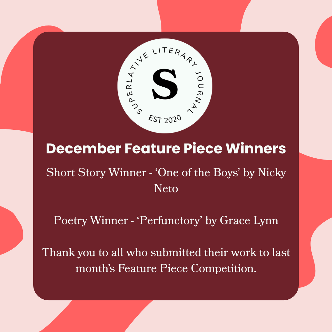 December Feature Piece Competition Winners