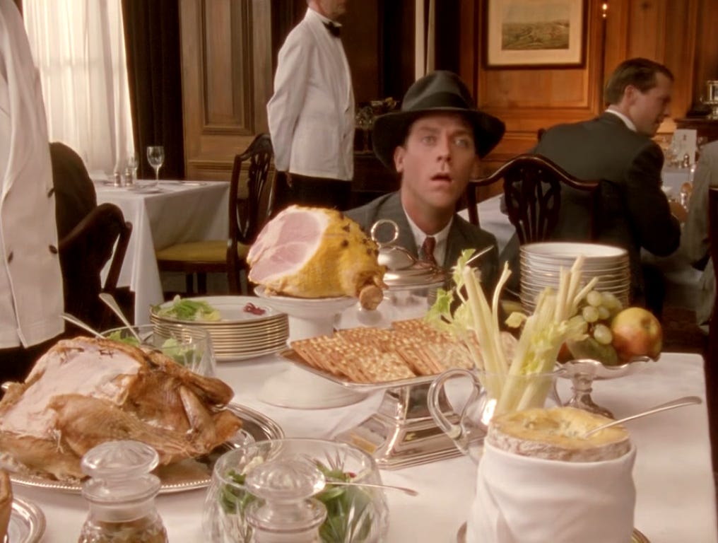 The Drones Club, as depicted in 'Jeeves & Wooster' (1990-3)