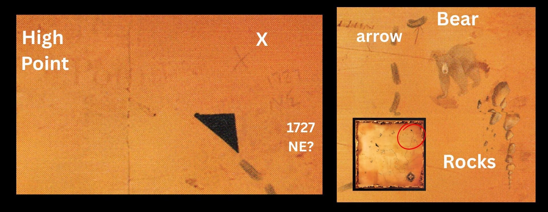 There's Treasure Inside: Appalachian Footpath Treasure Map Clues