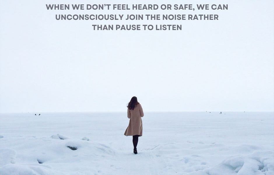 Who Am I Beneath the Noise? - by Sharon Fitzmaurice