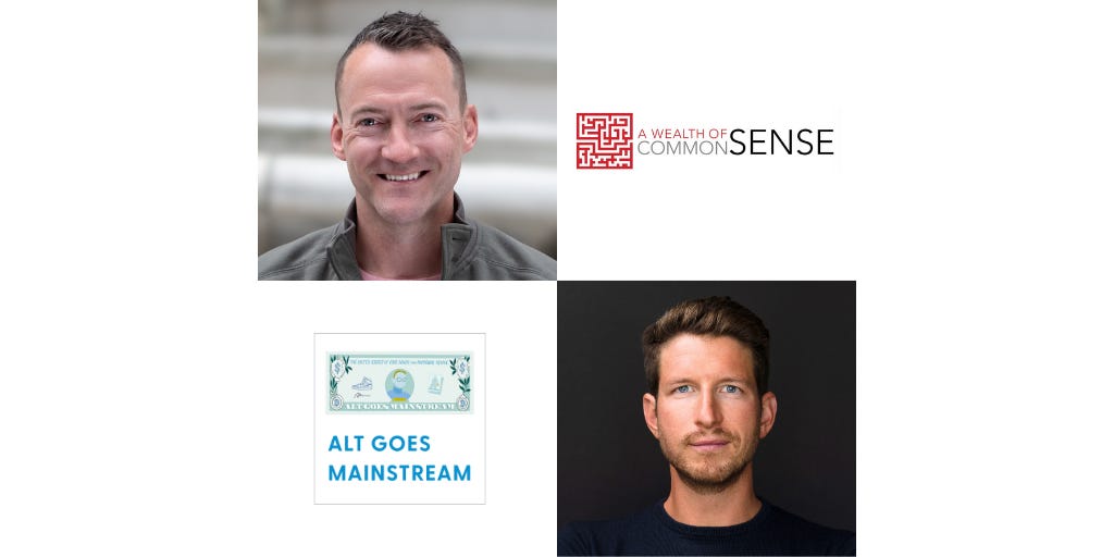 🎙Ritholtz Wealth Management's Ben Carlson - bringing a wealth of common sense to asset allocation