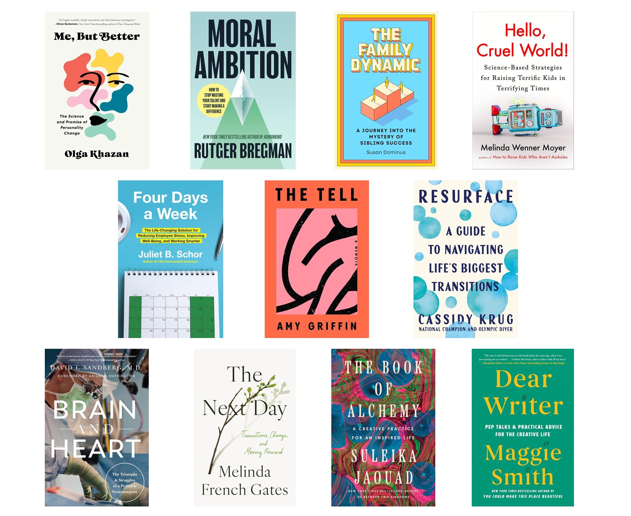 The 11 New Books to Brighten Your Spring - by Adam Grant