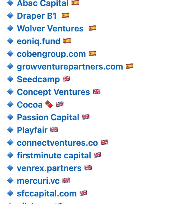 List of 77 Pre-seed VCs and How Founders Should Structure Their First ...
