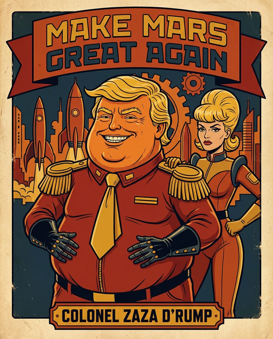 The Zaza D'Rump Dispatch from the 23rd Century