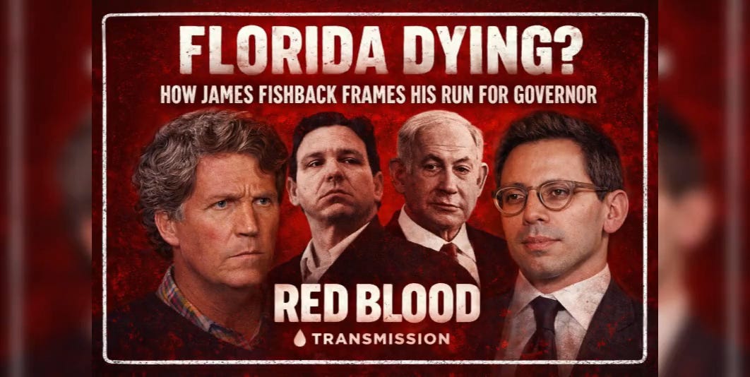 🩸 Fishback’s Opening Salvo – Why He Says Florida Is Dying (and Why He’s ...