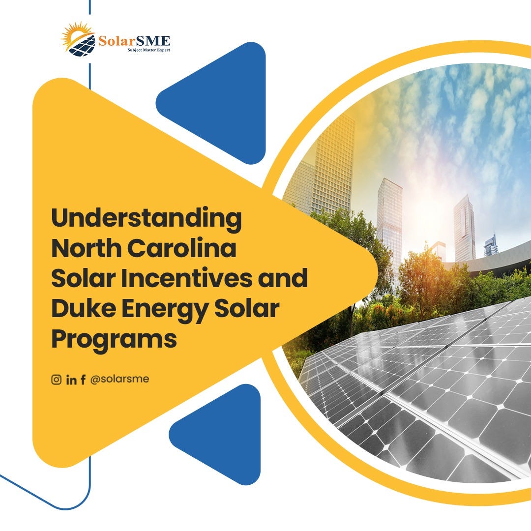 Understanding North Carolina Solar Incentives and Duke Energy Solar ...