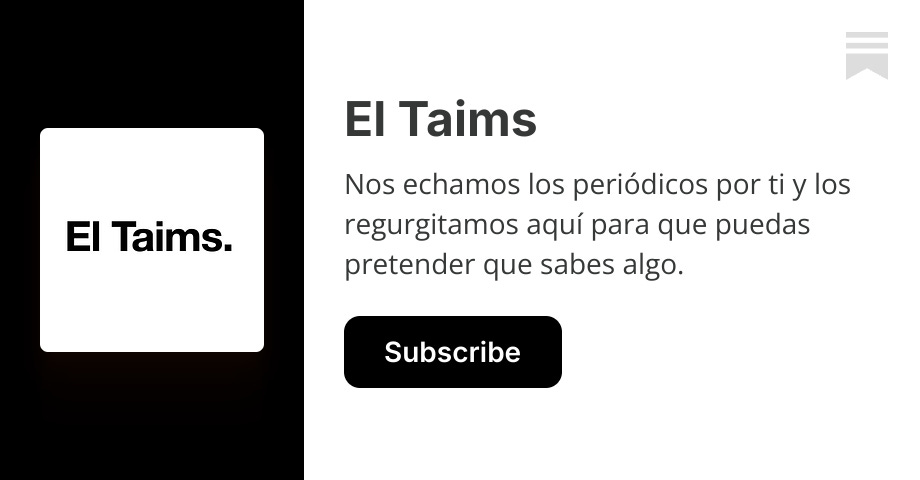 El Taims | Whitexican | Substack