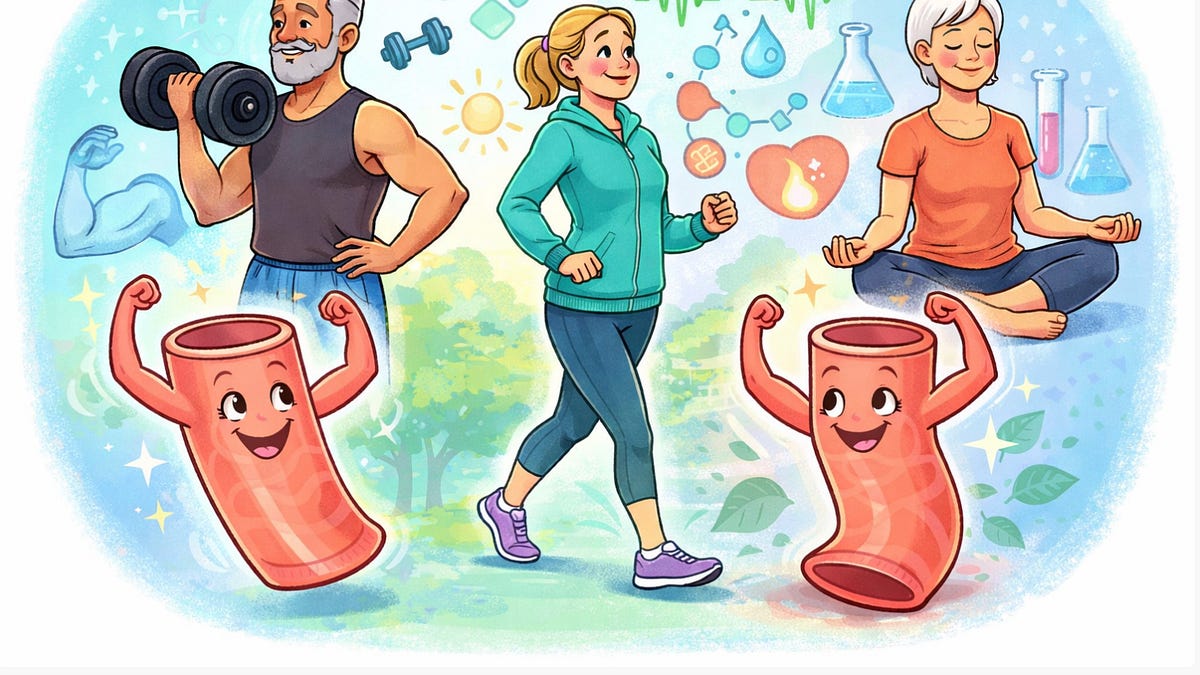 Not All Exercise Is Equal for Your Blood Vessels