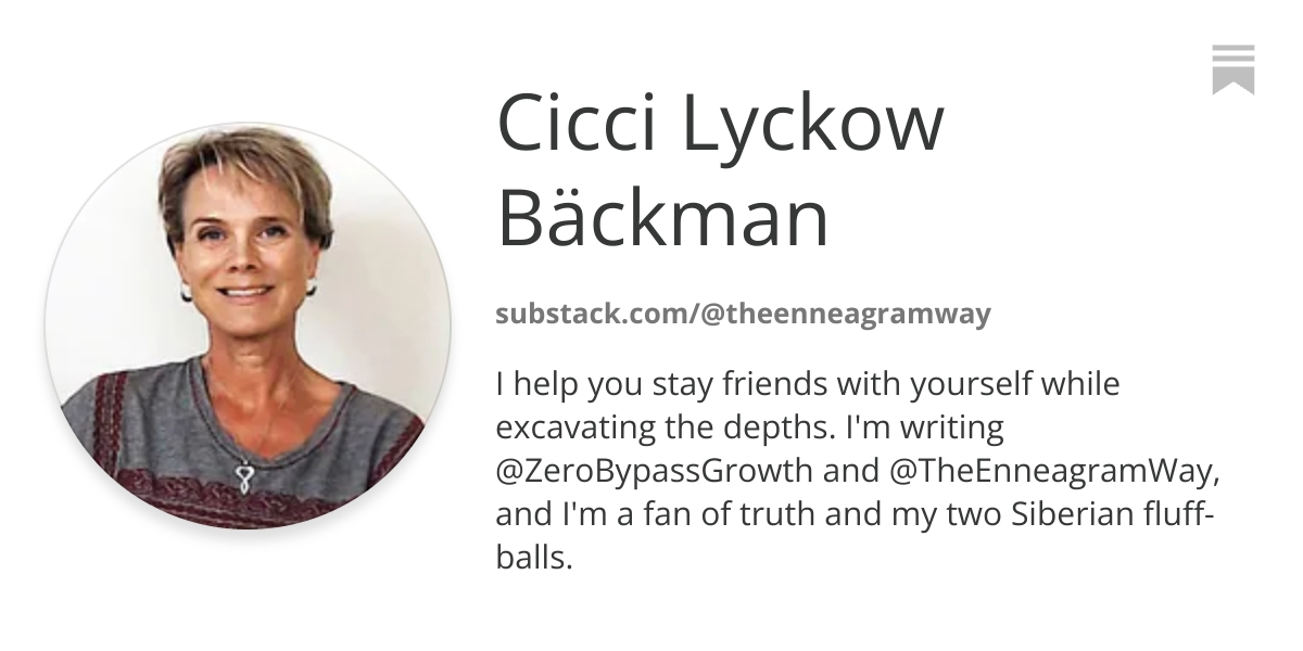 Cicci Lyckow Bäckman | Substack