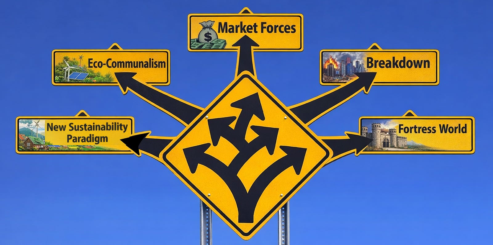 At the Crossroads We Pretended Not to See