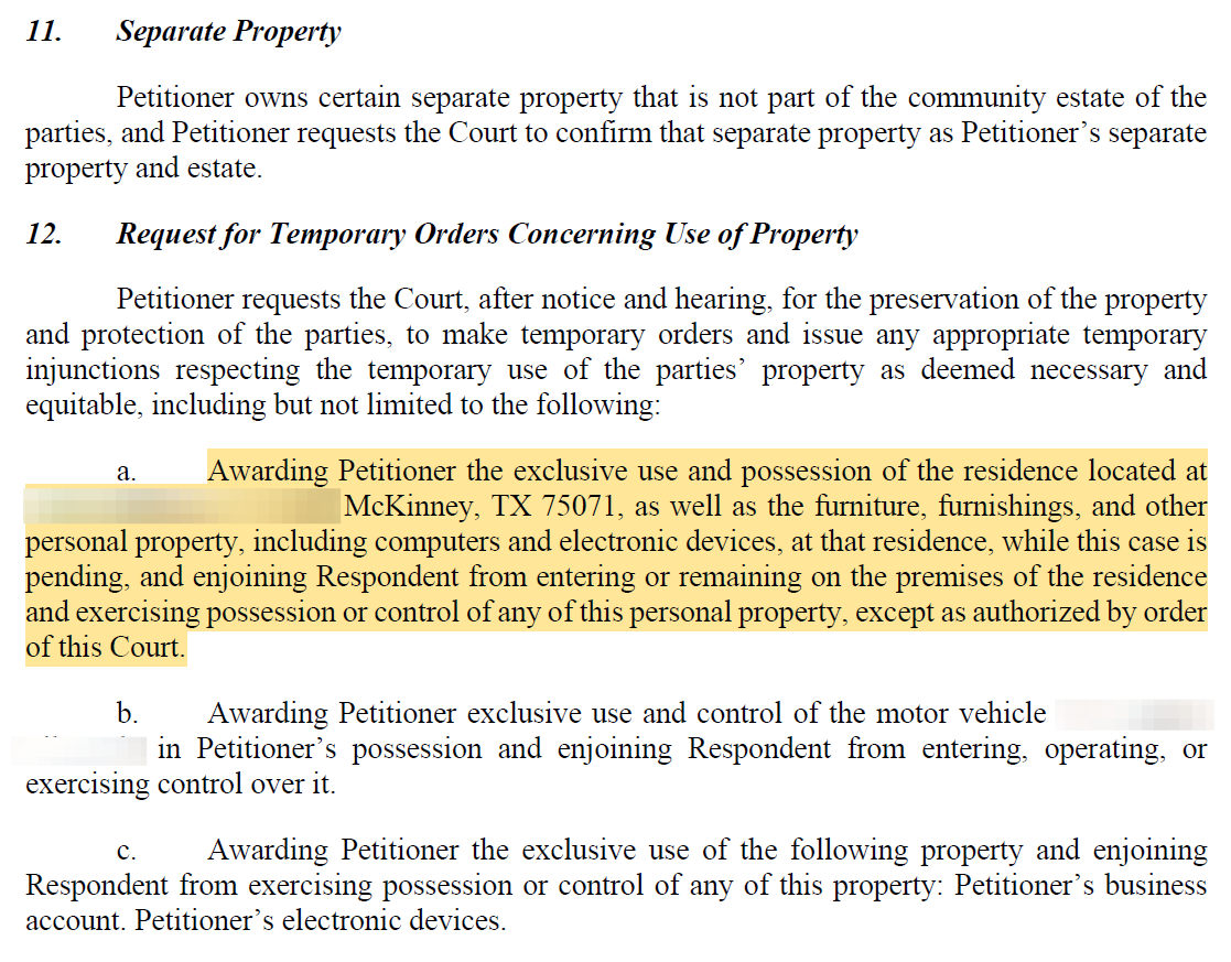 Paxton Divorce Case Files - Current Revolt®