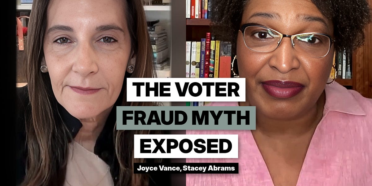 The Pernicious Myth of Voter ID Laws: Stacey Abrams & Joyce Vance Explain