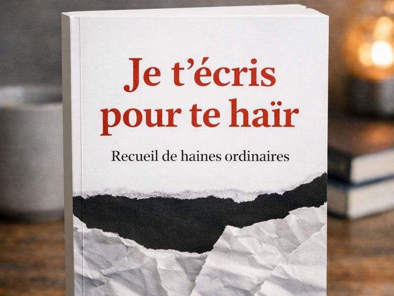 Je t’écris pour te haïr - Dora Moutot