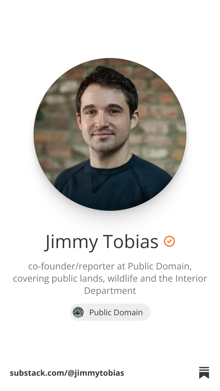 Jimmy Tobias | Substack