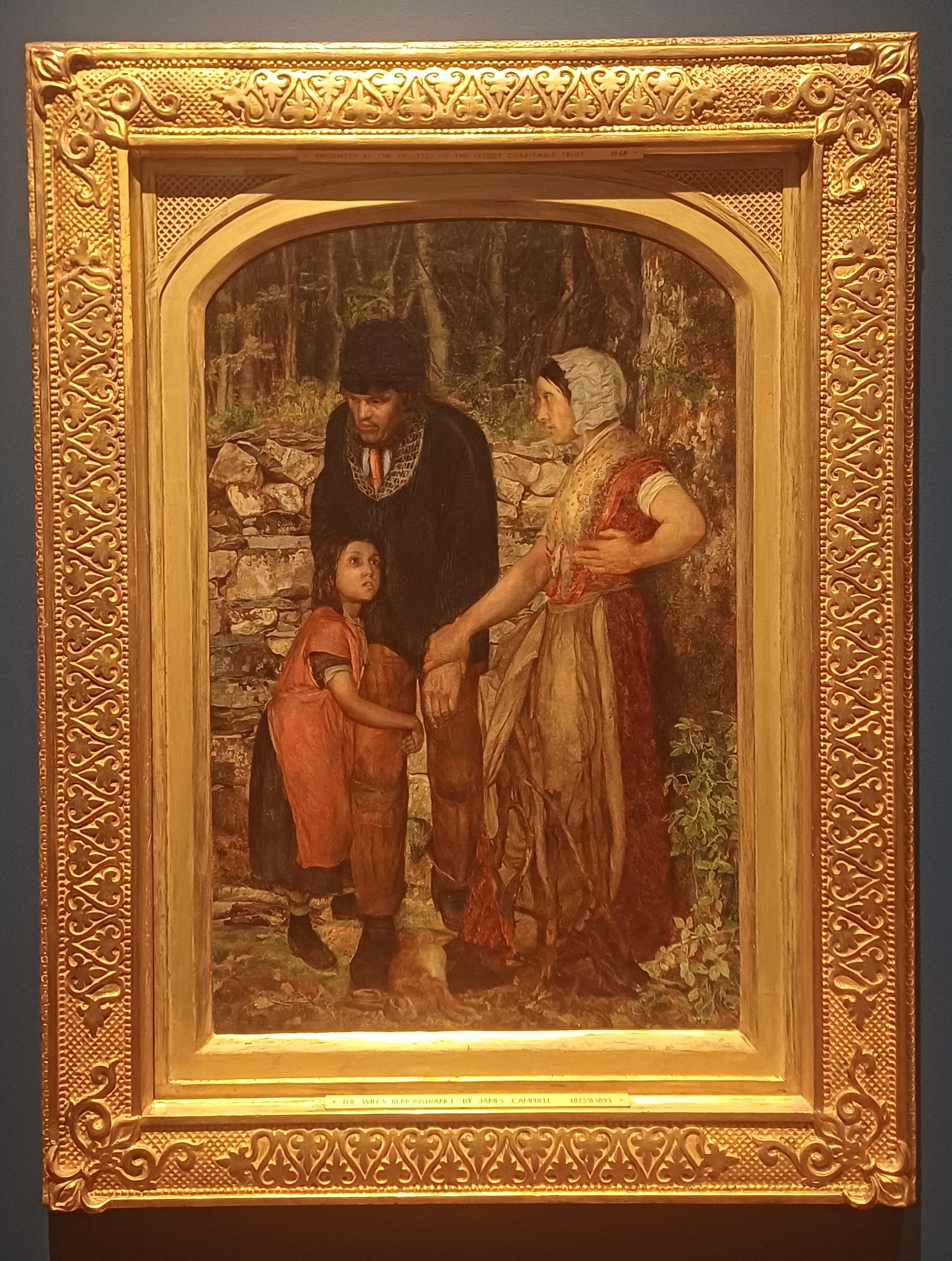'The Wife's Remonstrance': a lesser-known Pre-Raph work